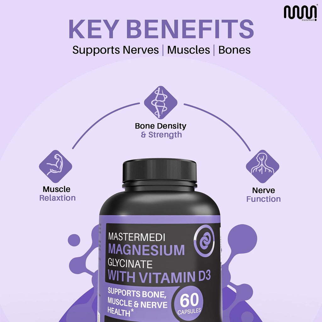 Magnesium glycinate for stress relief