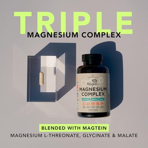 Magnesium glycinate for stress relief