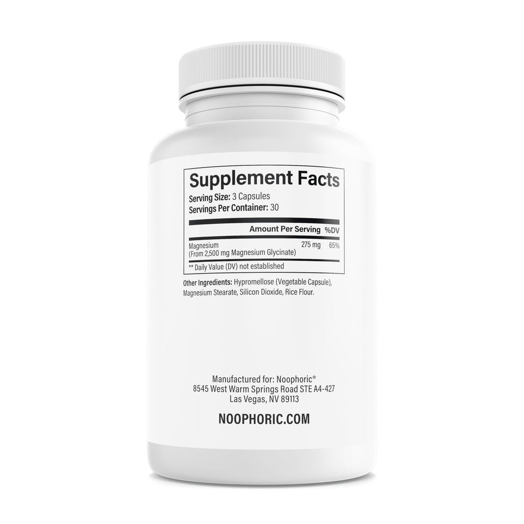 magnesium glycinate for stress relief