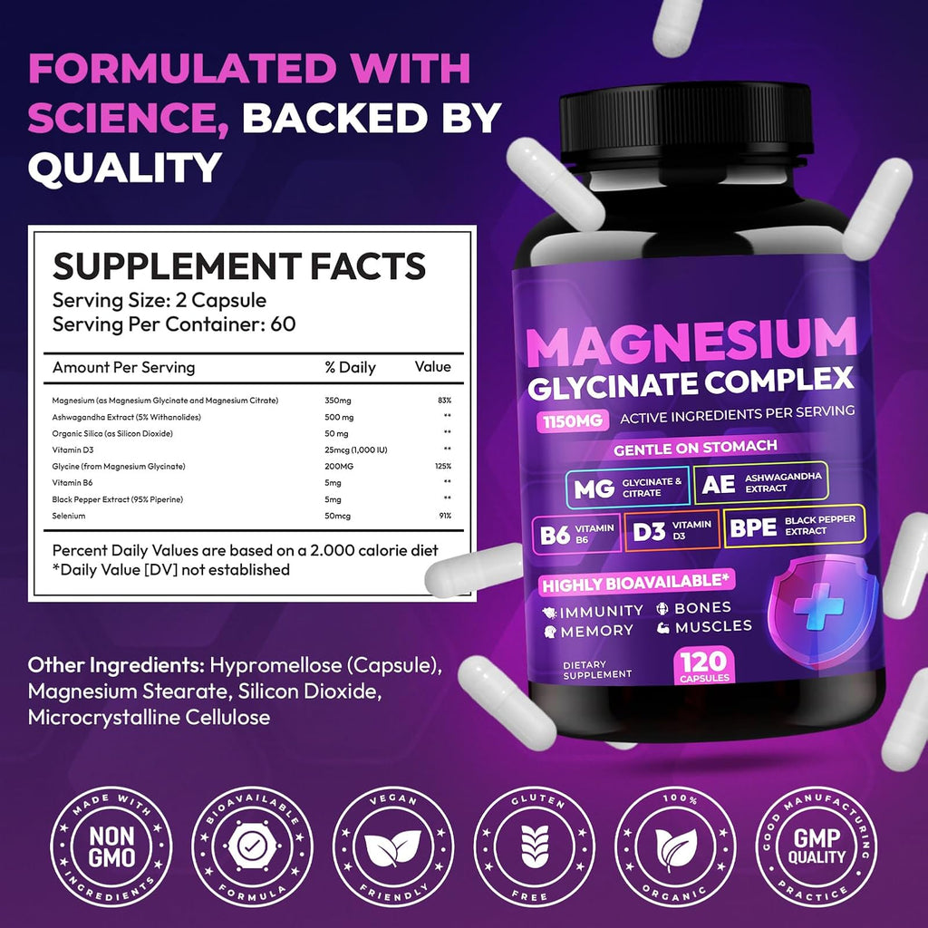magnesium glycinate for stress relief