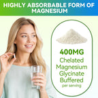 Magnesium glycinate for stress relief