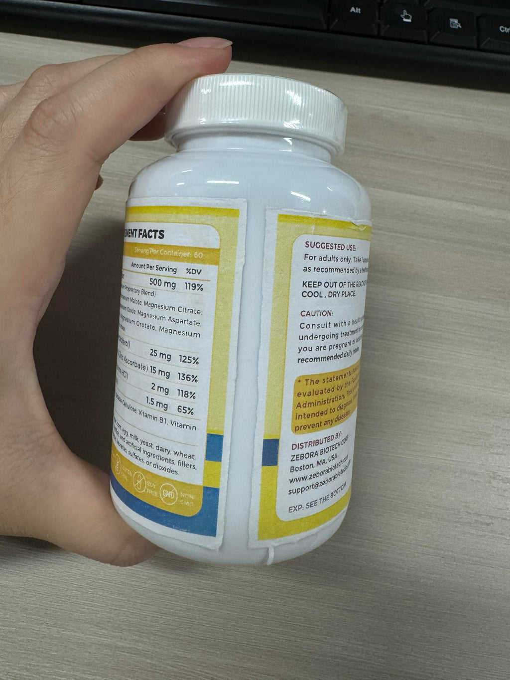 magnesium glycinate for stress relief