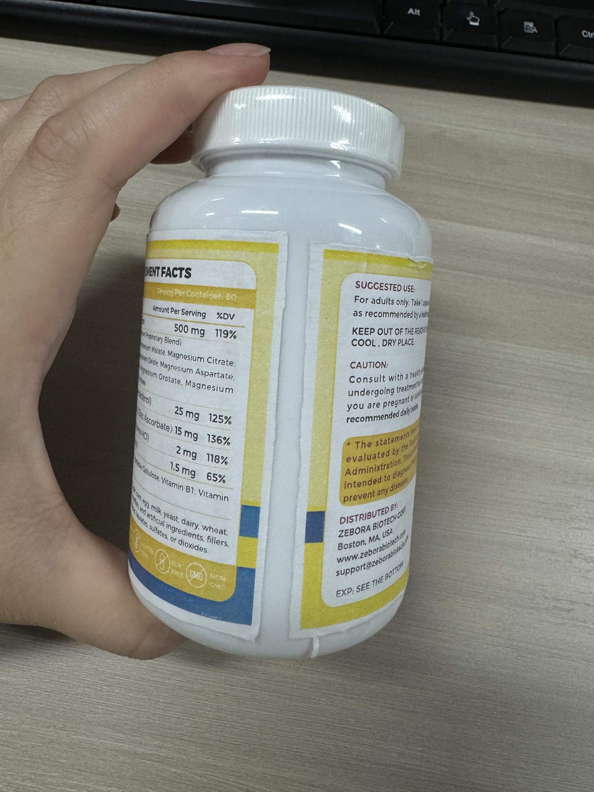magnesium glycinate for stress relief