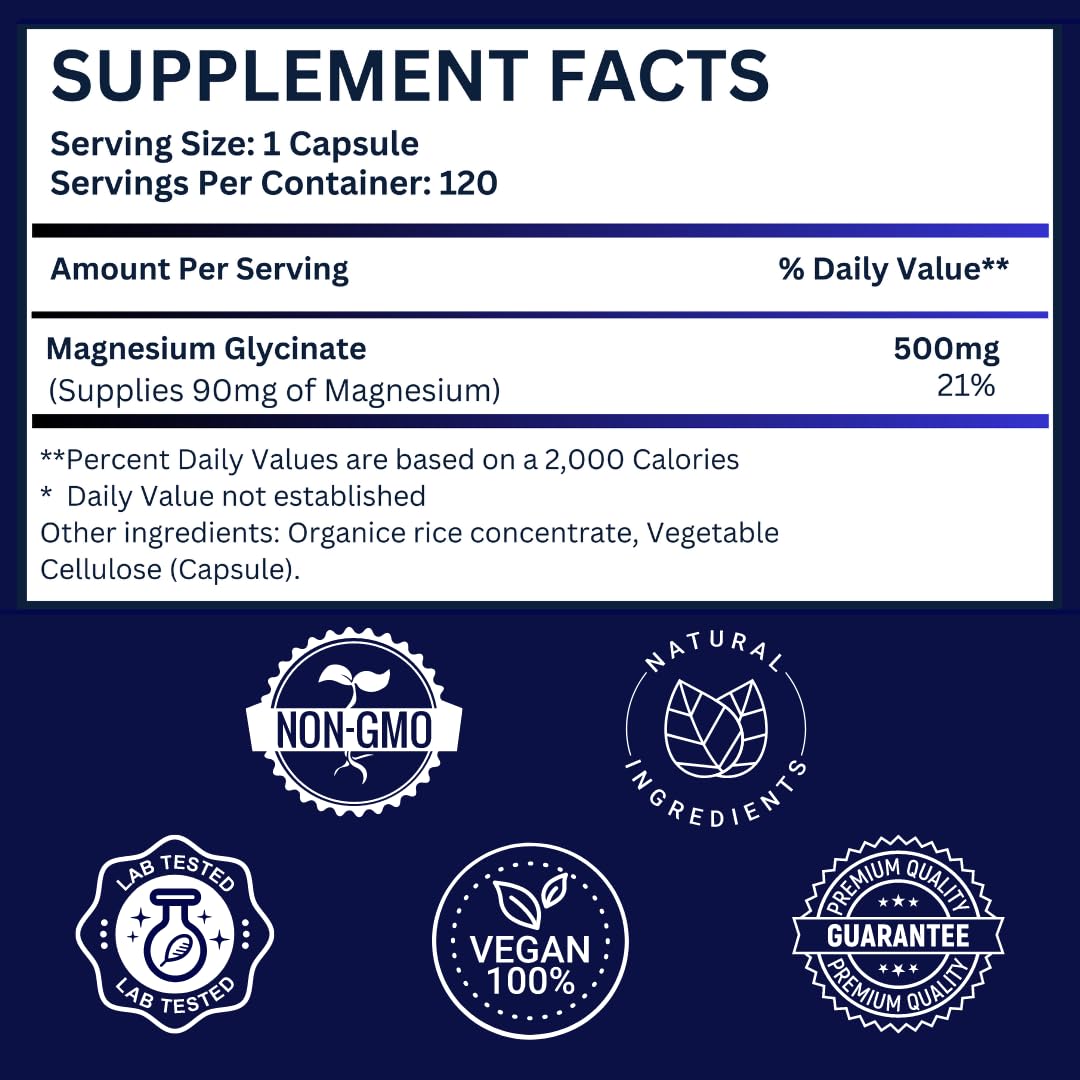 magnesium glycinate for stress relief