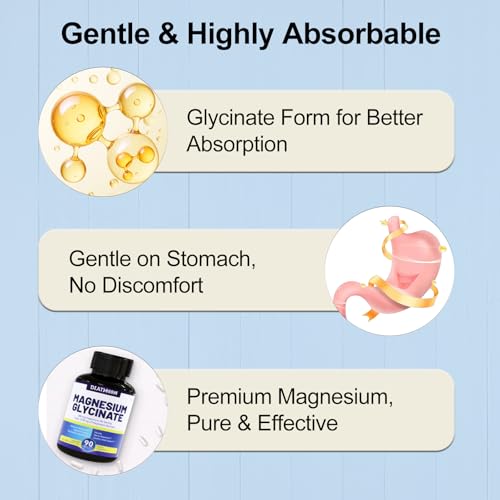 Magnesium glycinate for stress relief