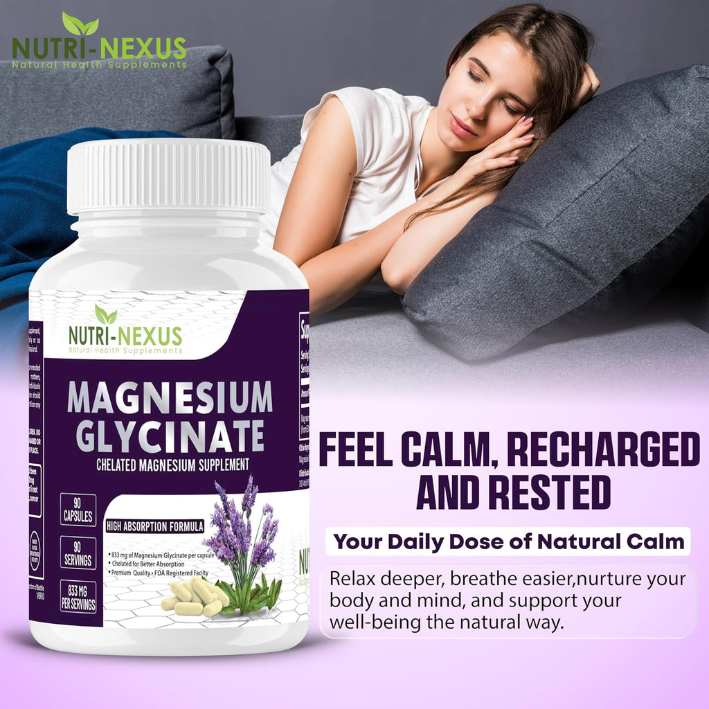 Magnesium Glycinate for stress relief