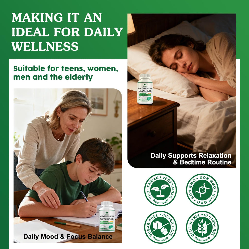 magnesium glycinate for stress relief