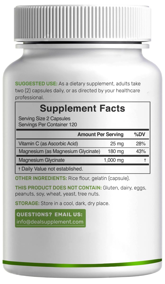 magnesium glycinate for stress relief