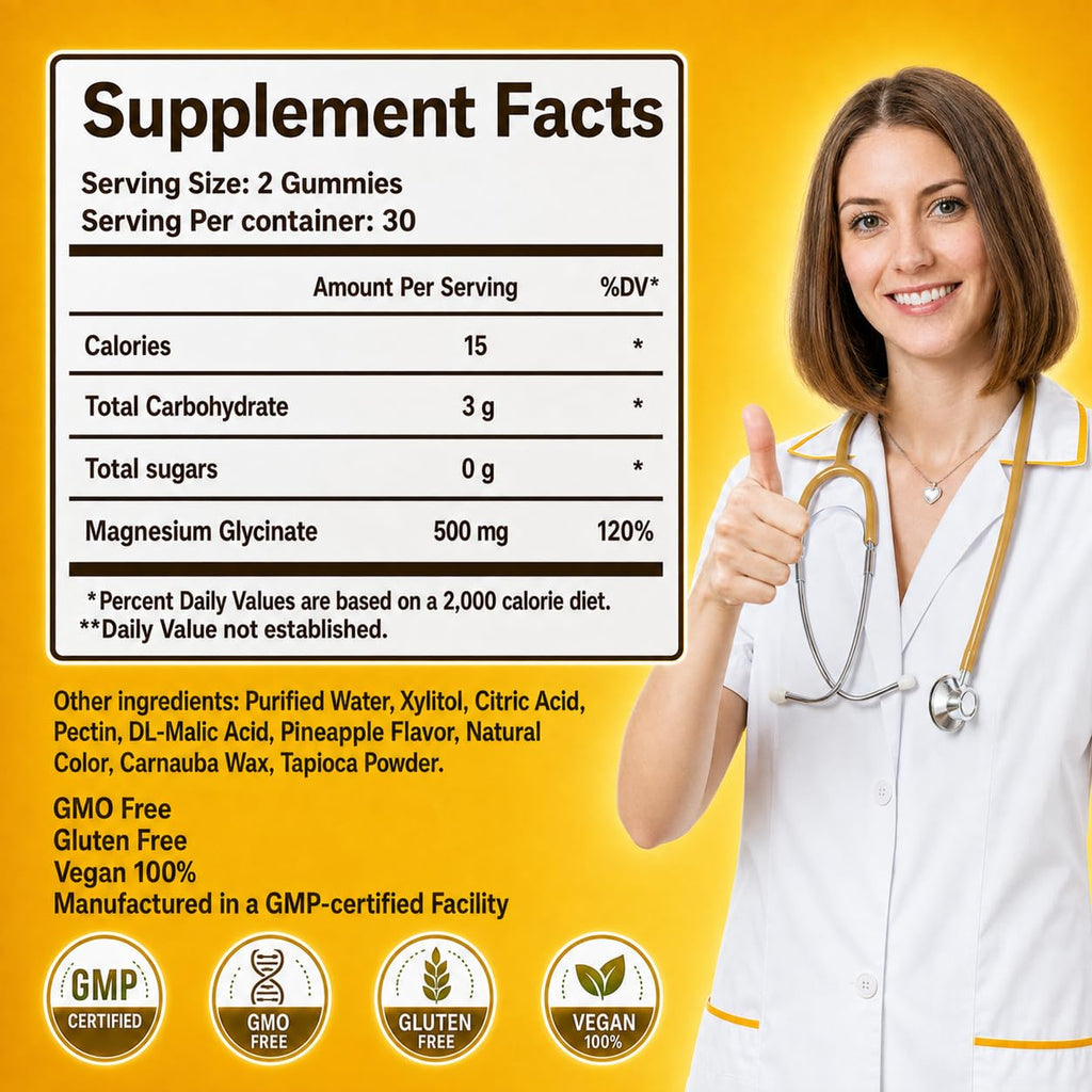 magnesium glycinate for stress relief