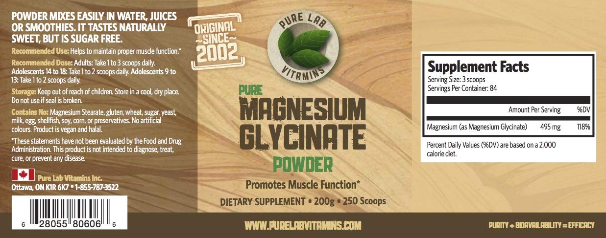 magnesium glycinate for stress relief