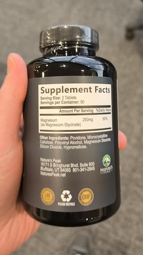 magnesium glycinate for stress relief