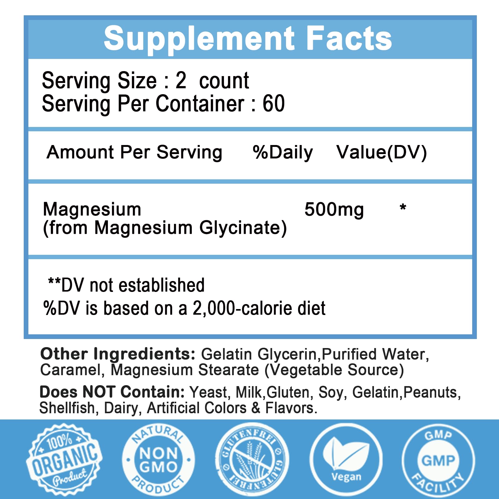 magnesium glycinate for stress relief