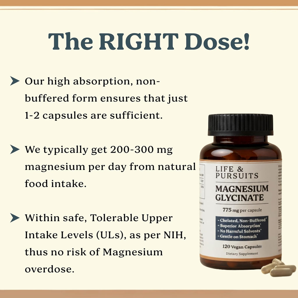 magnesium glycinate for stress relief