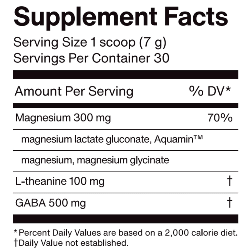 magnesium glycinate for stress relief