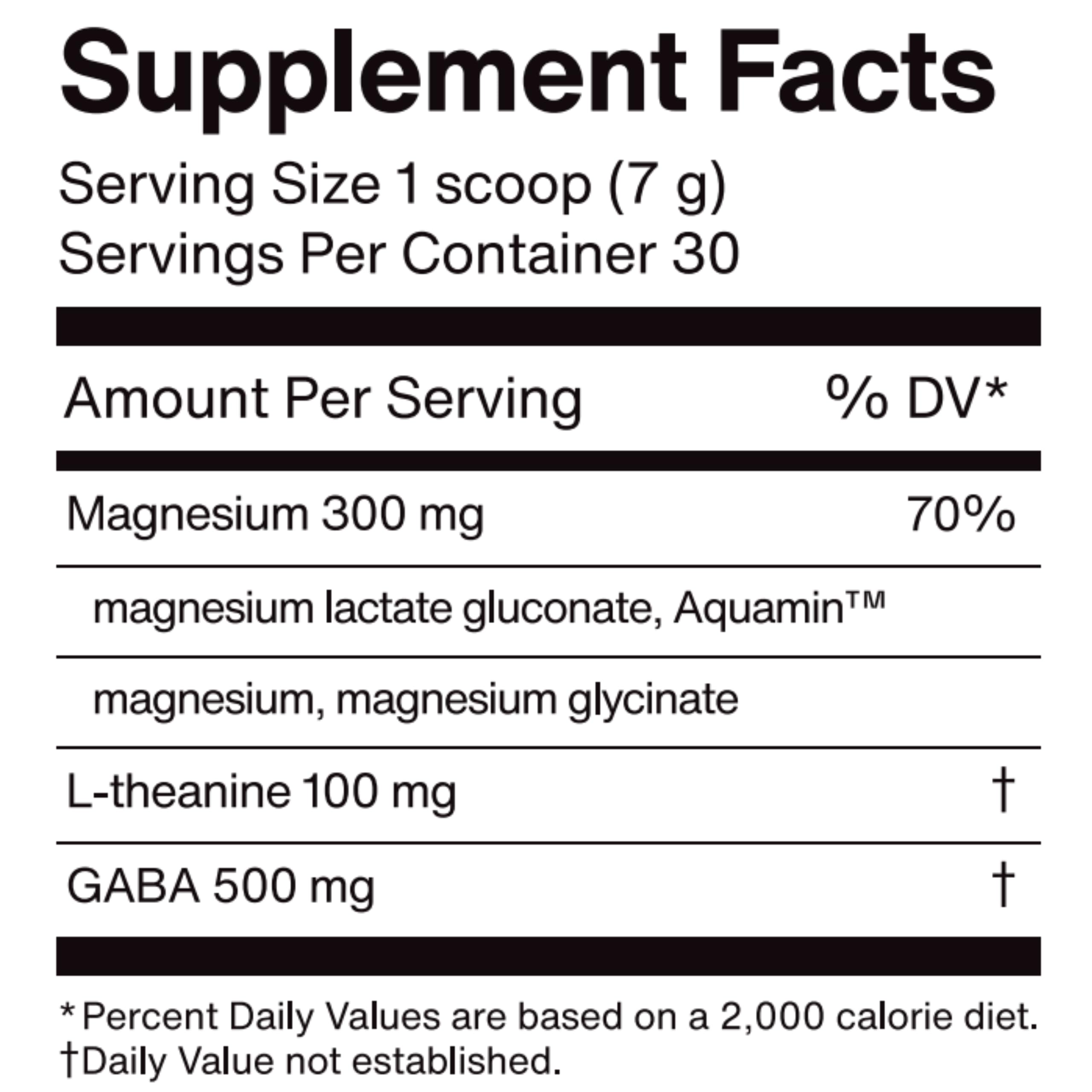 magnesium glycinate for stress relief