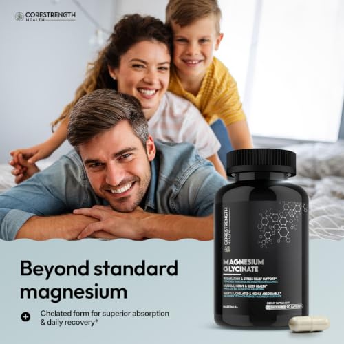 Magnesium glycinate for stress relief
