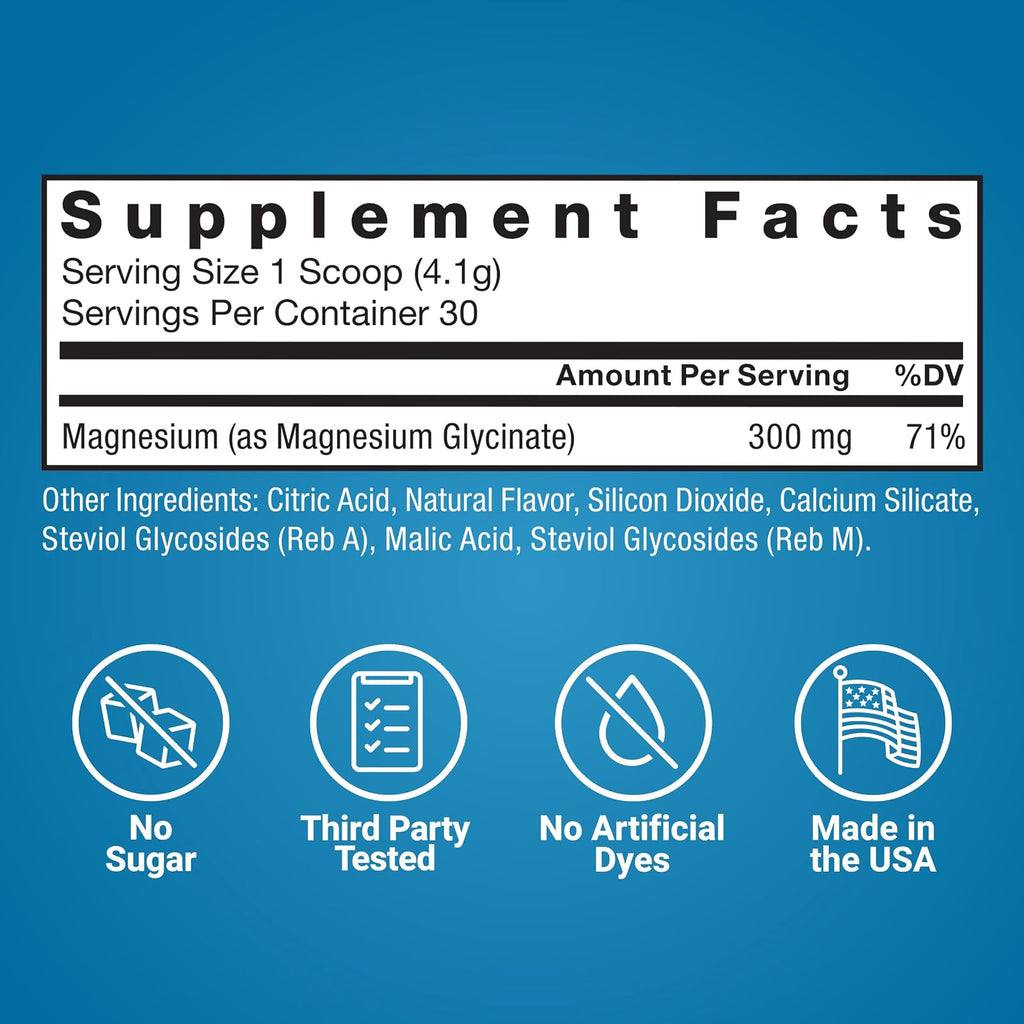 magnesium glycinate for stress relief