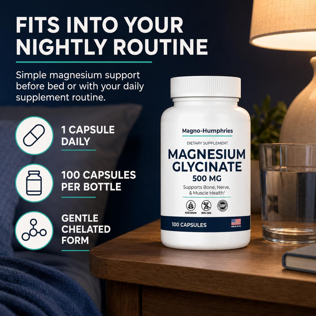 magnesium glycinate for stress relief