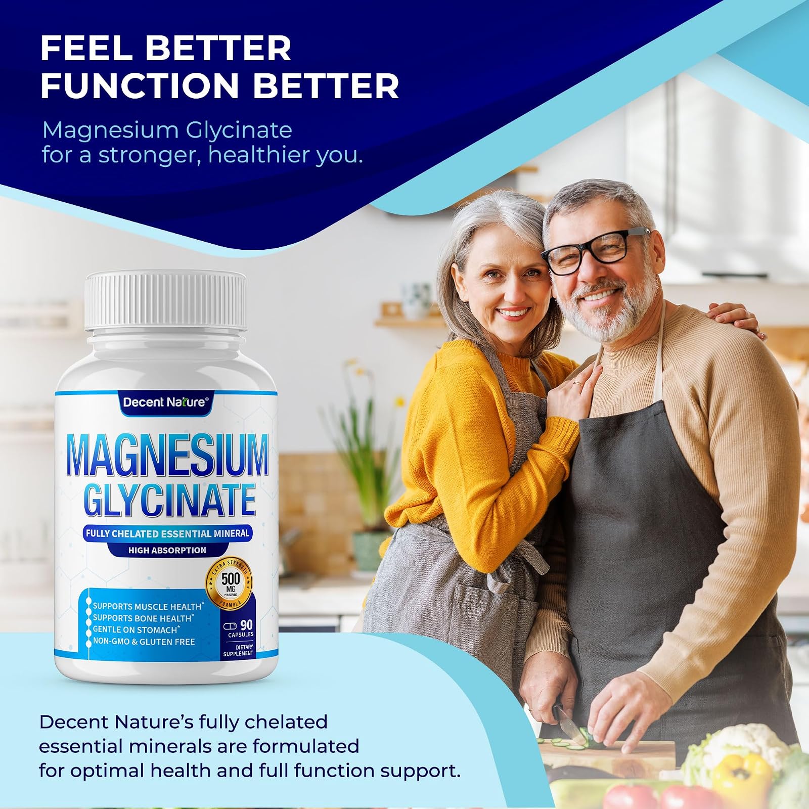 magnesium glycinate for stress relief