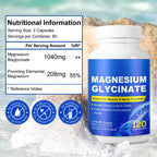 Magnesium glycinate for stress relief