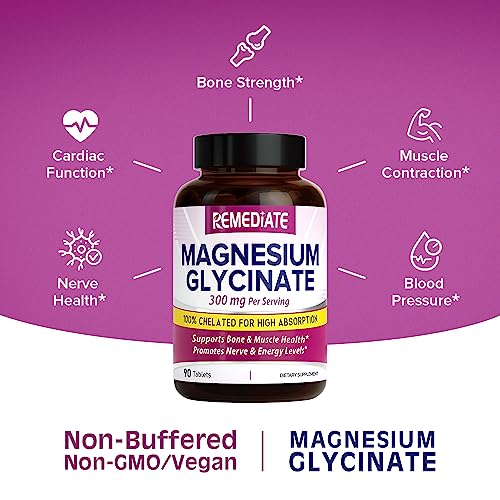 Magnesium glycinate for stress relief