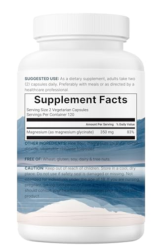 Magnesium glycinate for stress relief