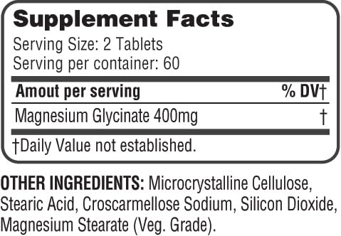 magnesium glycinate for stress relief