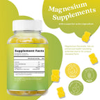 Magnesium glycinate gummies for better sleep