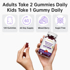 Magnesium glycinate gummies for daily wellness