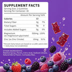 Magnesium glycinate gummies for digestive support