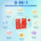 Magnesium glycinate gummies for muscle support