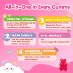Magnesium glycinate gummies for muscle support