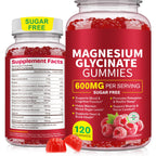 Magnesium glycinate gummies for relaxation