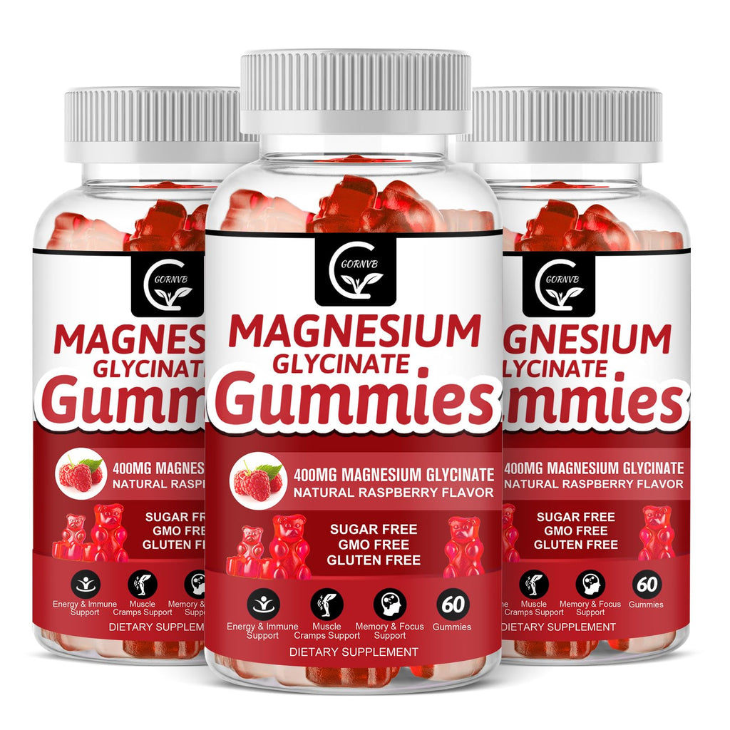 Magnesium glycinate gummies for relaxation