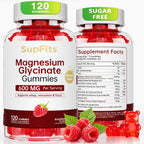 Magnesium glycinate gummies for relaxation