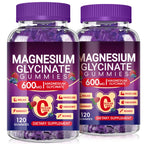 Magnesium glycinate gummies for relaxation