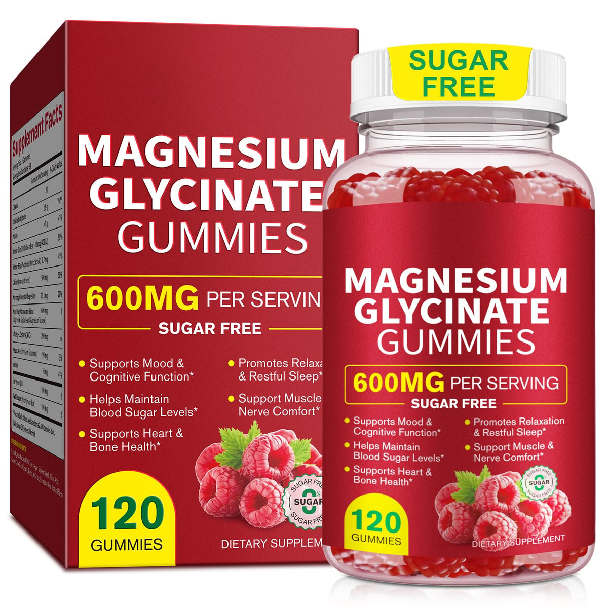 Magnesium Glycinate gummies for relaxation