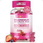Magnesium glycinate gummies for relaxation