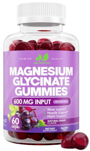 Magnesium Glycinate gummies for relaxation