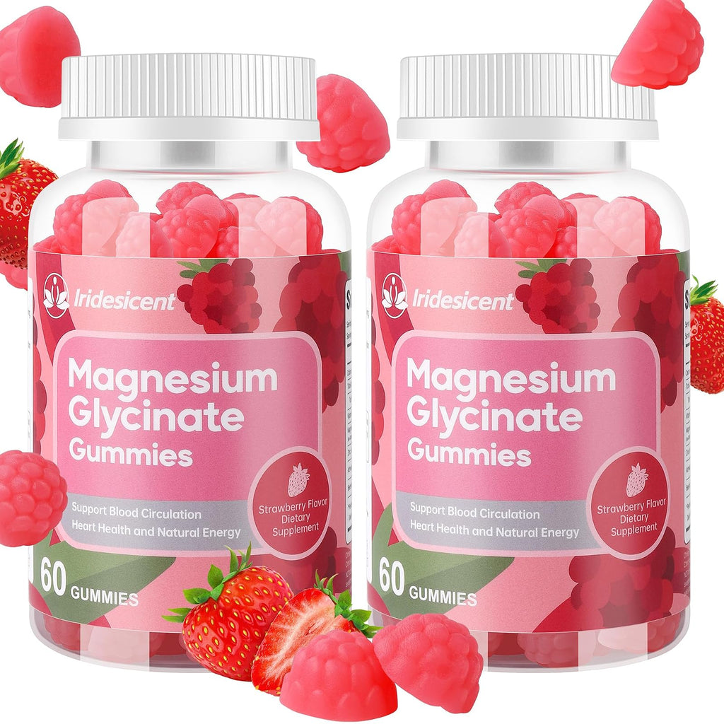 Magnesium glycinate gummies for relaxation
