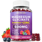 Magnesium glycinate gummies for relaxation