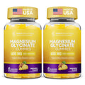 Magnesium glycinate gummies for relaxation