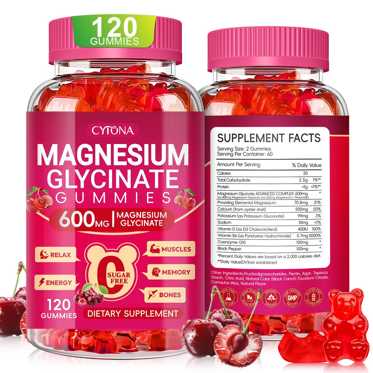 magnesium glycinate gummies for relaxation