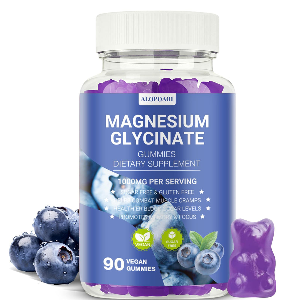 Magnesium Glycinate gummies for relaxation