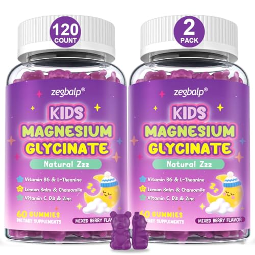 Magnesium glycinate gummies for relaxation