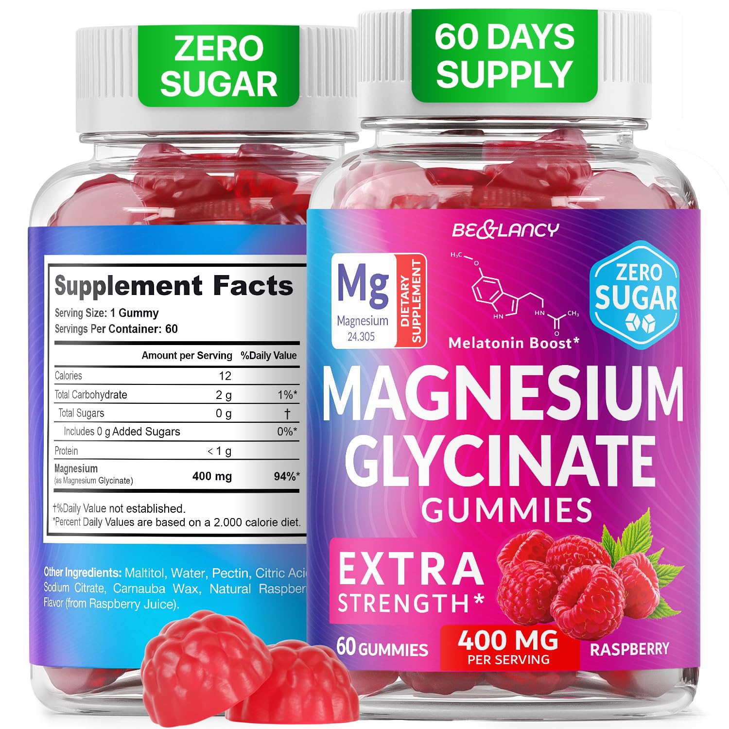Magnesium Glycinate gummies for relaxation