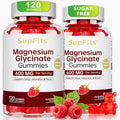 Magnesium glycinate gummies for relaxation