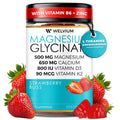 Magnesium glycinate gummies for relaxation