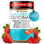 Magnesium glycinate gummies for relaxation
