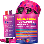 Magnesium glycinate gummies for relaxation